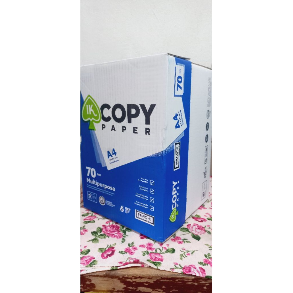 Jual Kertas HVS A4 ik paper 70 gsm kertas foto copy kertas Print ...