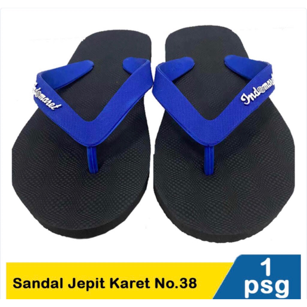 Jual Sendal Jepit Karet Indomaret No 38,40,42 | Shopee Indonesia