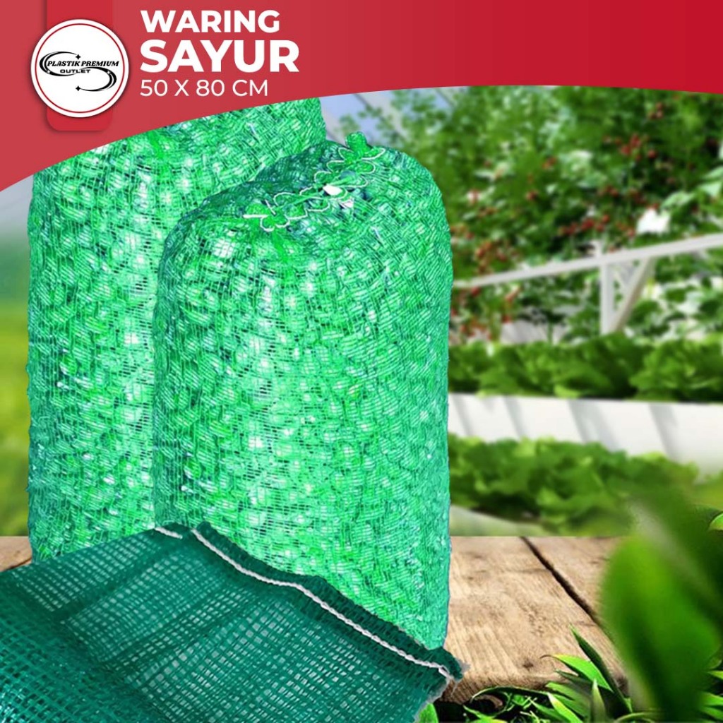 Jual PPO-Waring Sayur Karung Bawang Karung Sayur Ukuran 50x80 Termurah ...