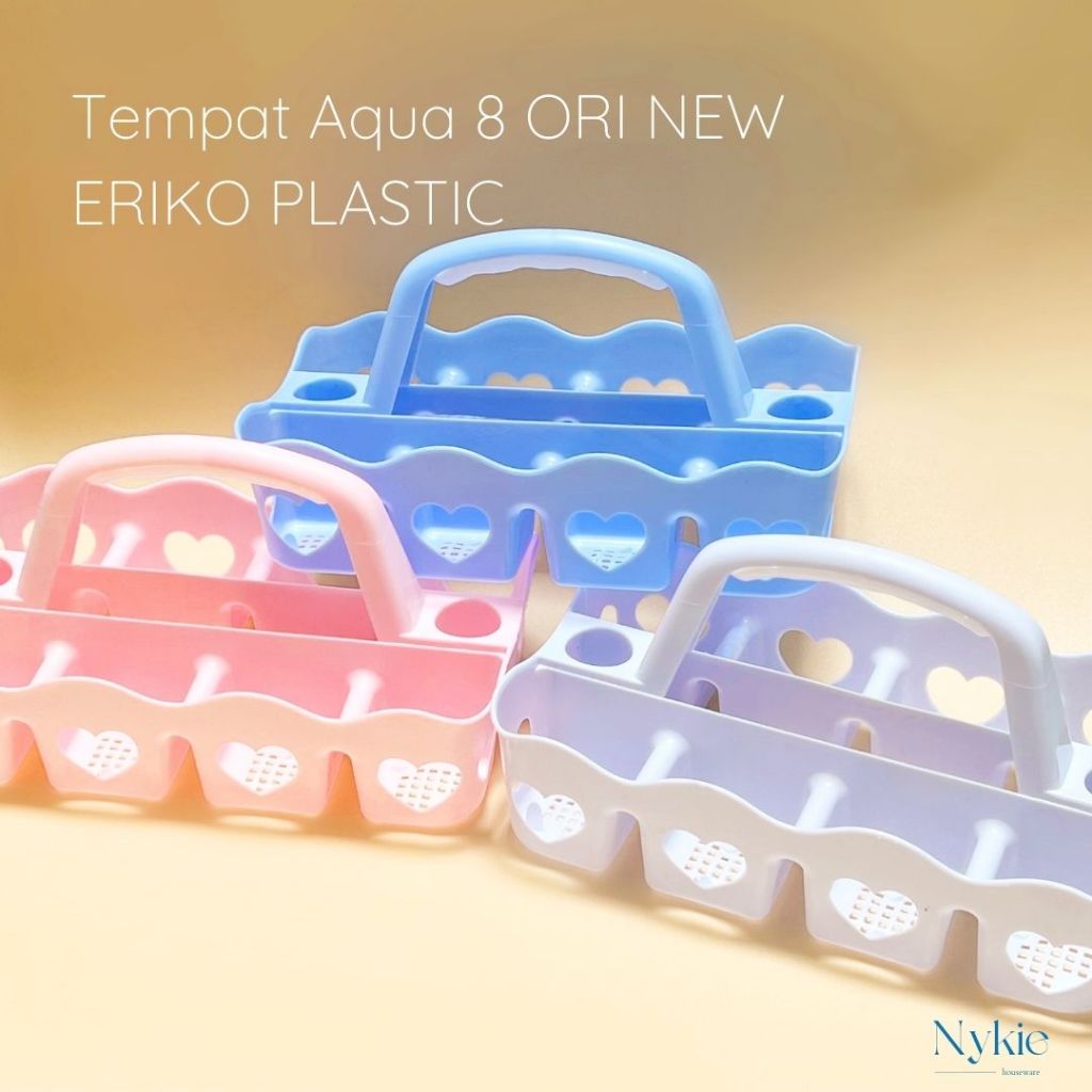 Jual Rak Aqua / Tempat Aqua Gelas 8 ORI NEW ERIKO PLASTIC | Shopee ...