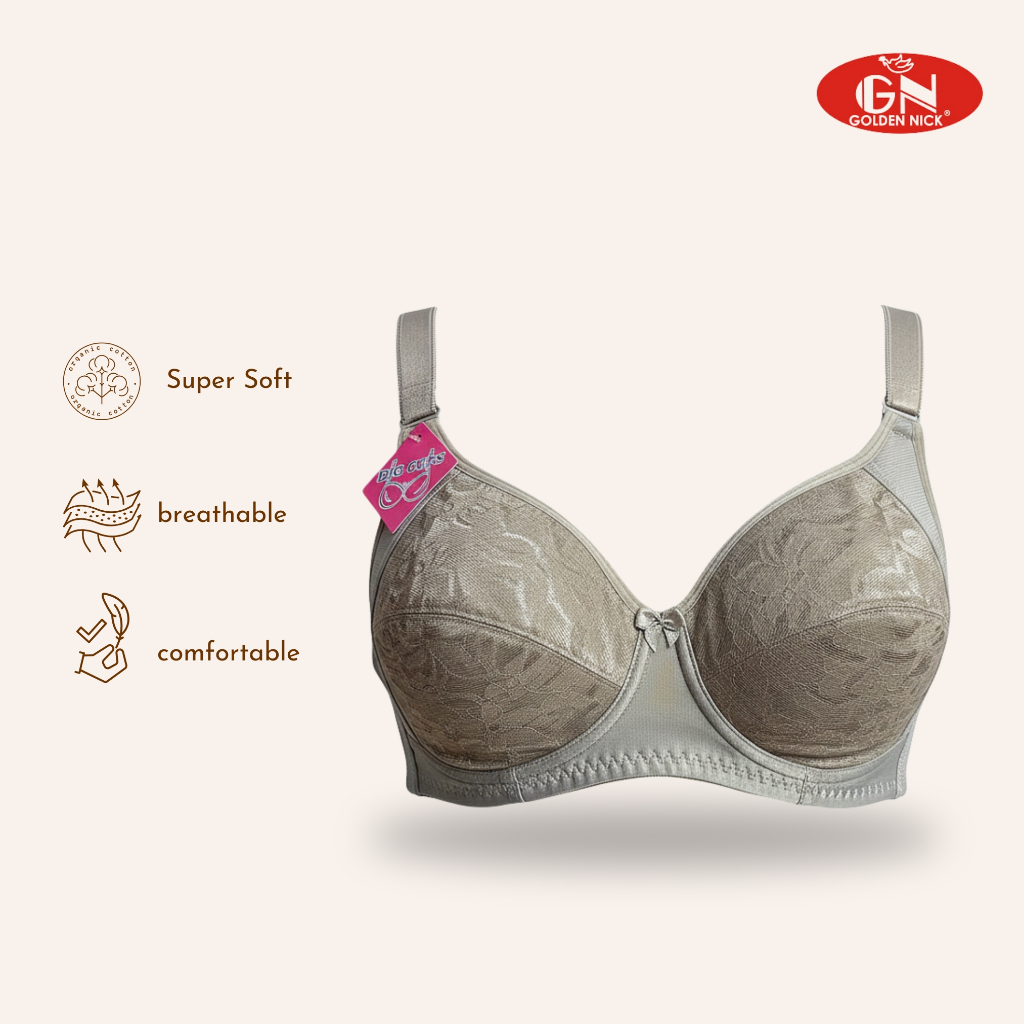Jual Golden Nick - 814 BH Jumbo Bra Mama FULL CUP Bra BIG CUP Bh Kait 3 ...