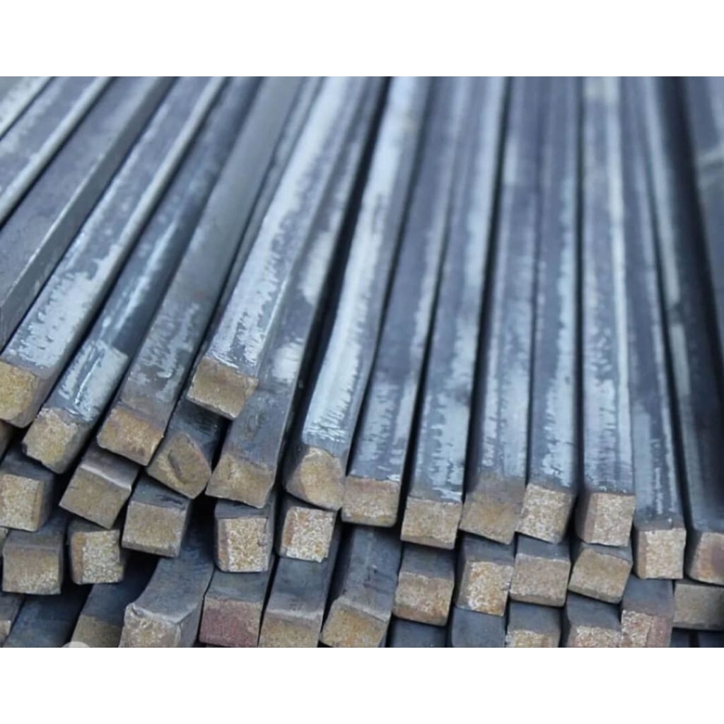 Jual As Besi Segi 4 Ukuran 10 mm × 10 mm Panjang 100 cm SQUARE BAR ...