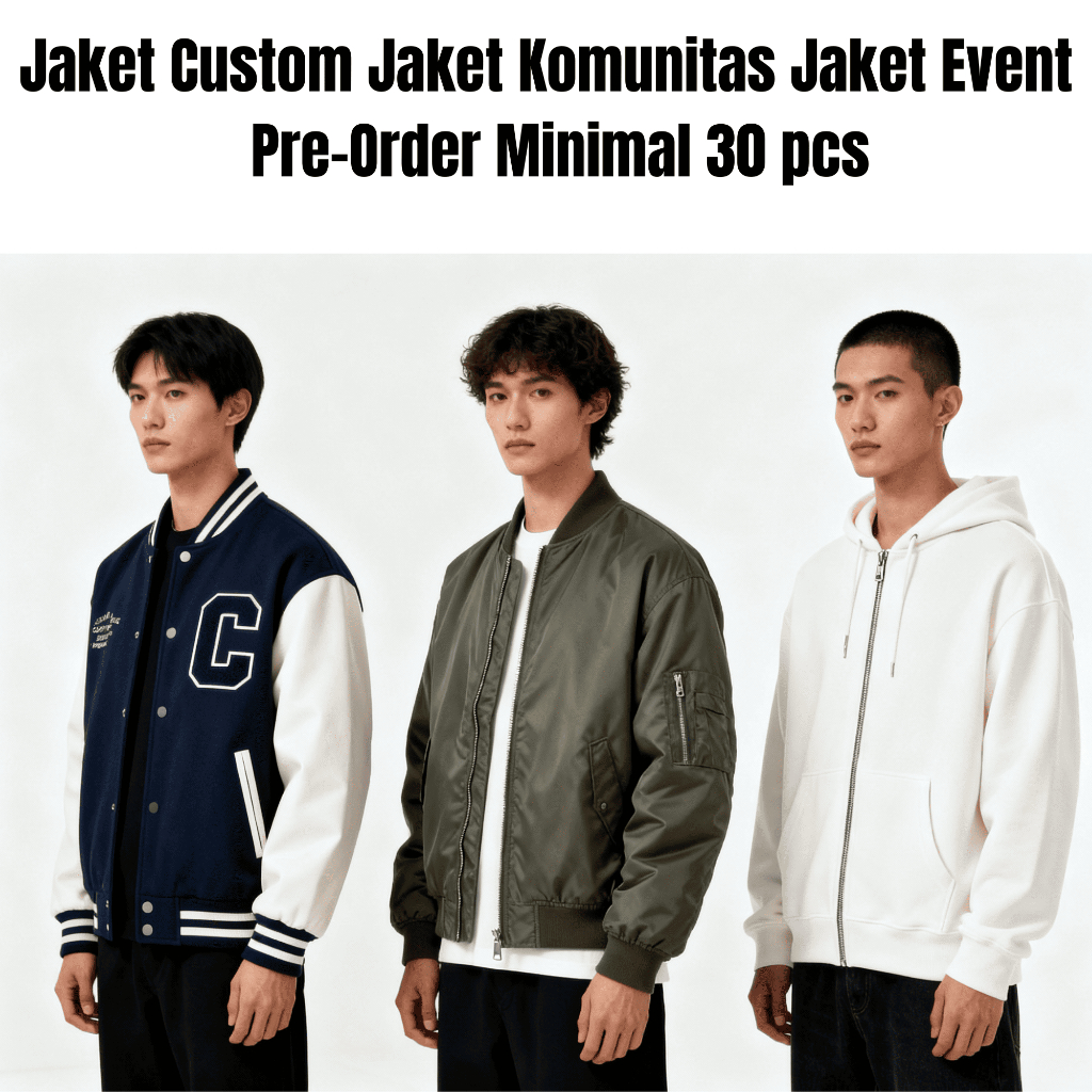 Jual Jstro Jaket Custom Jaket Komunitas Jaket Event Pre Order Minimal ...