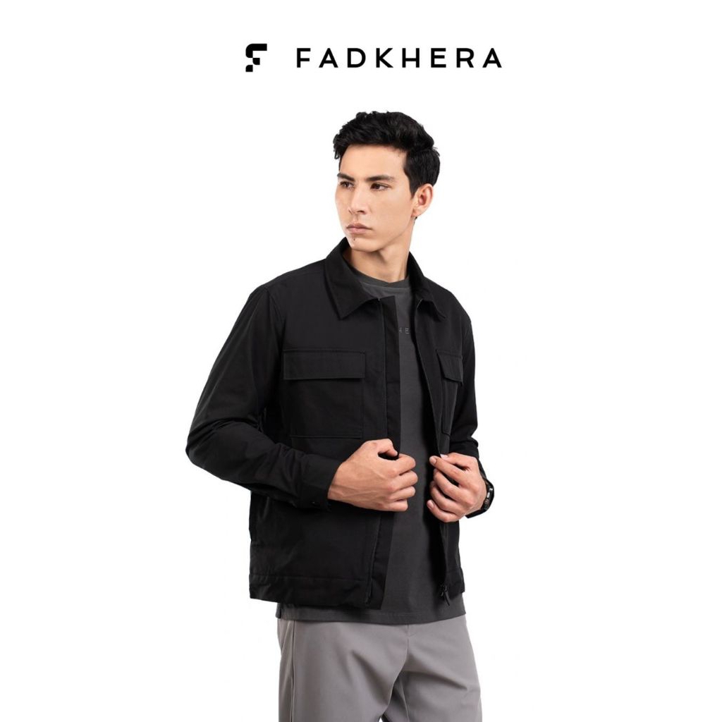 Jual FADKHERA UTHMAN 3.0 UTILITY STRETCH JACKET BLACK | Shopee Indonesia