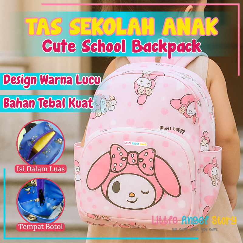 Jual Tas Ransel Sekolah Anak Karakter Lucu Tas Anak TK Paud SD Viral ...