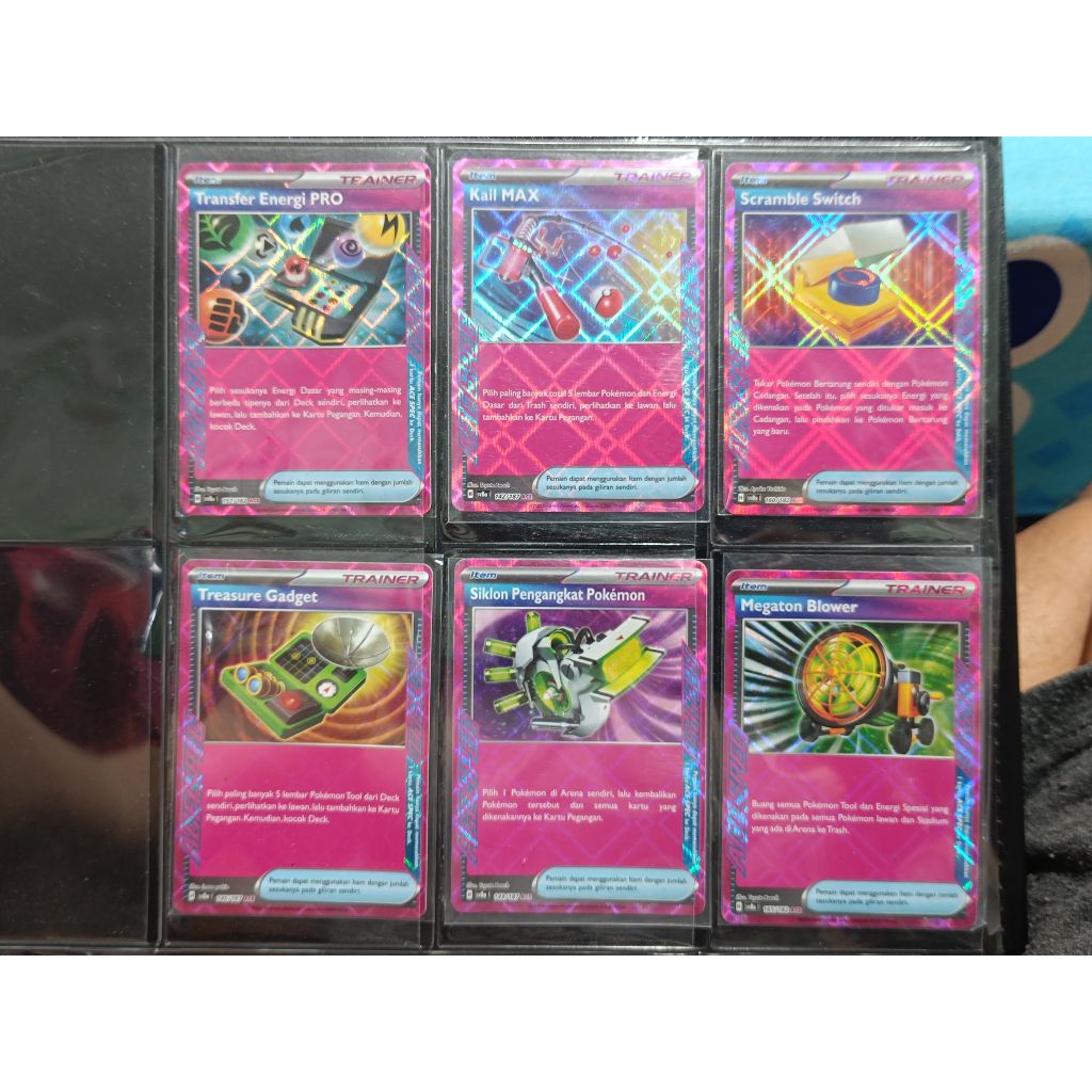 Jual kartu pokemon TCG ori Indonesia Ace megaton blower, transfer ...