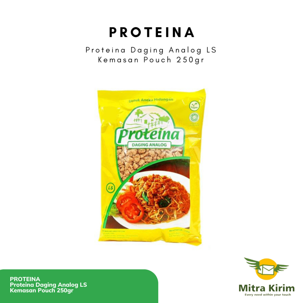 Jual Proteina Daging Analog LS Kemasan Pack 250gr | Shopee Indonesia