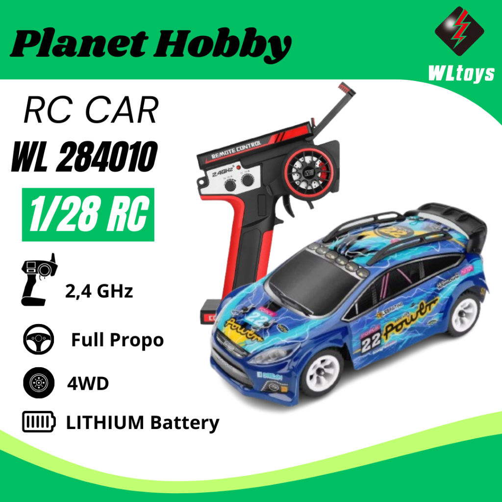 Jual WLtoys Mobil RC 4WD Listrik WL 284010 1/28 30km/h High Quality ...