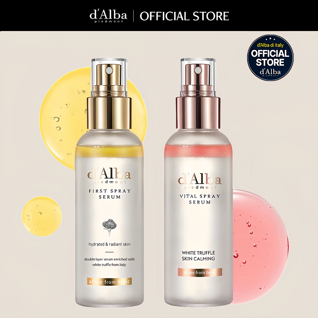 Jual (Spray Serum Duo) d’Alba White Truffle First Spray Serum 100ml + d ...