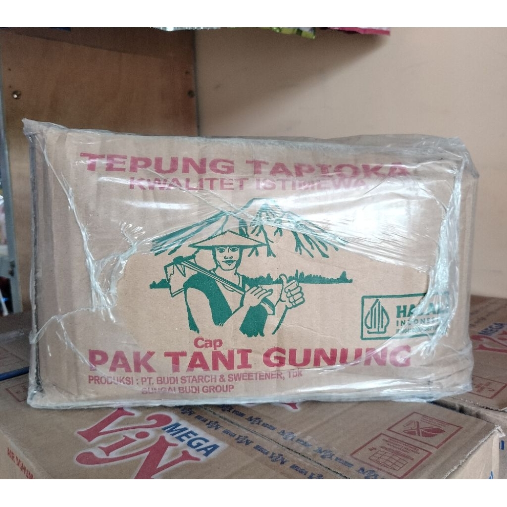 Jual Tepung Tapioka Kwalitas Istimewa Cap Pak Tani Gunung Kemasan 500g ...