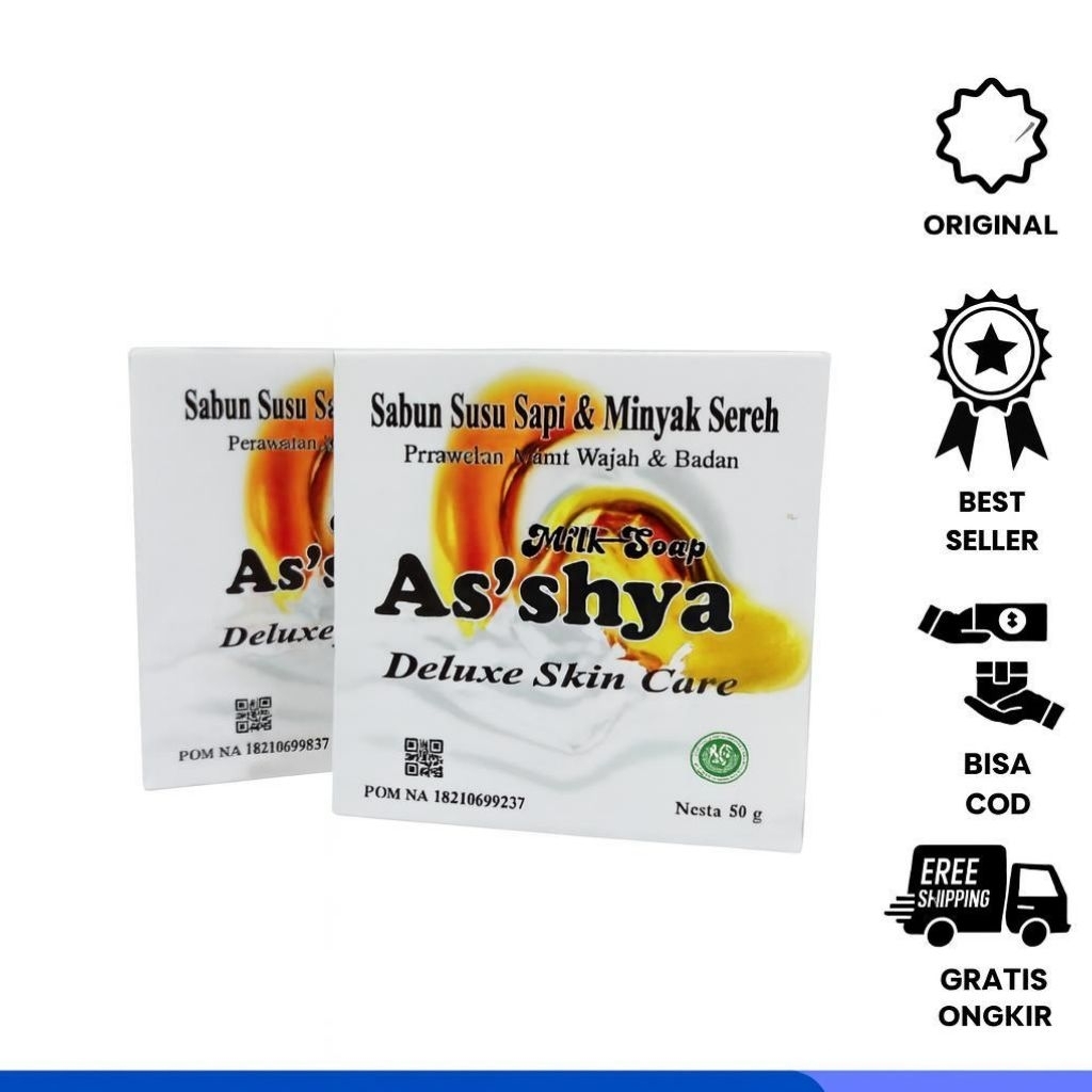 Jual Ssh Sabun Assyfa Milk Soap Susu sapi Pencerah wajah Plus Sereh ...