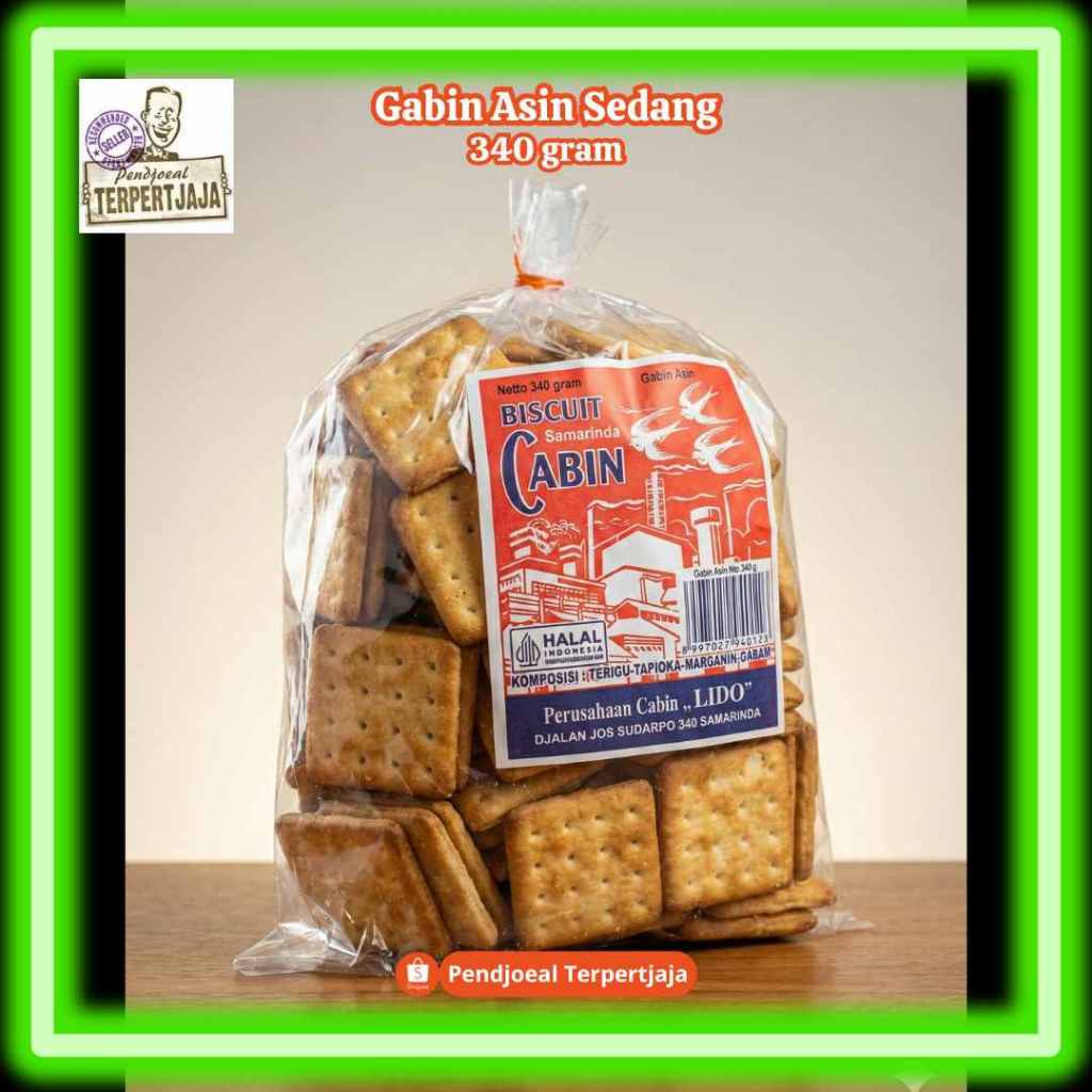 Jual Gabin Asin Lido Biscuit 340gram | Shopee Indonesia