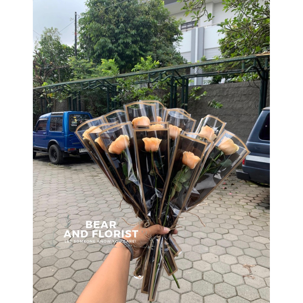 Jual (KHUSUS JOGJA) Bunga Asli Pertangkai / Buket Simple Pertangkai ...