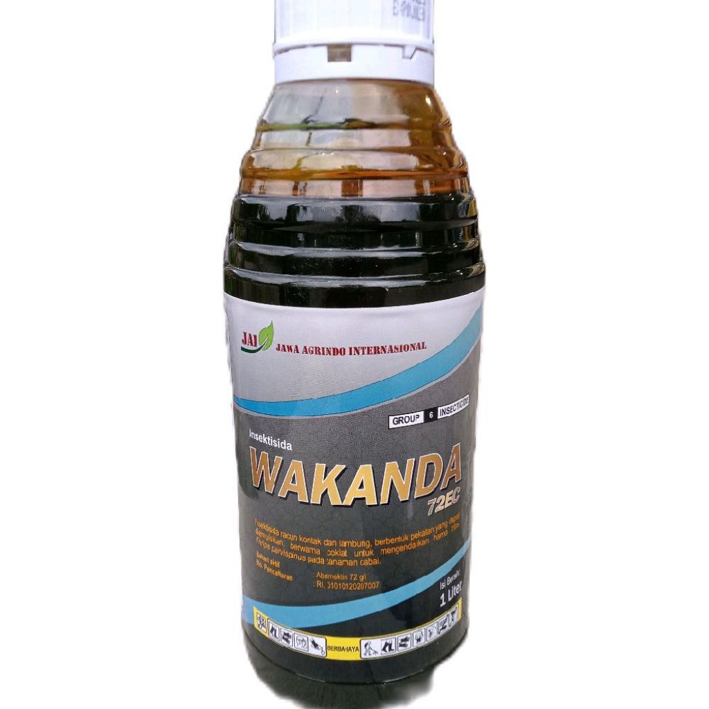 Jual Insektisida WAKANDA 72 EC Abamektin 1000 ml untuk Wereng, Kutu ...