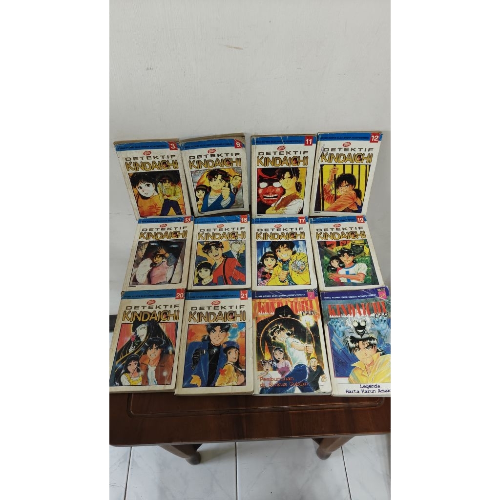 Jual detectif kindaichi 3.9.11.12.13.16.17.19.20.21. legenda harta ...