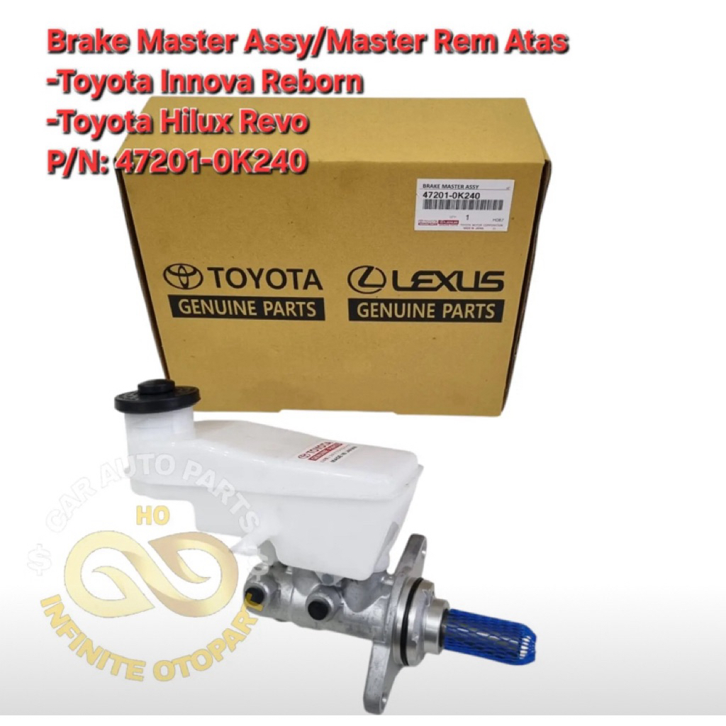 Jual BM ASSY MASTER REM ATAS TOYOTA INNOVA REBORN INOVA HILUX REVO ...