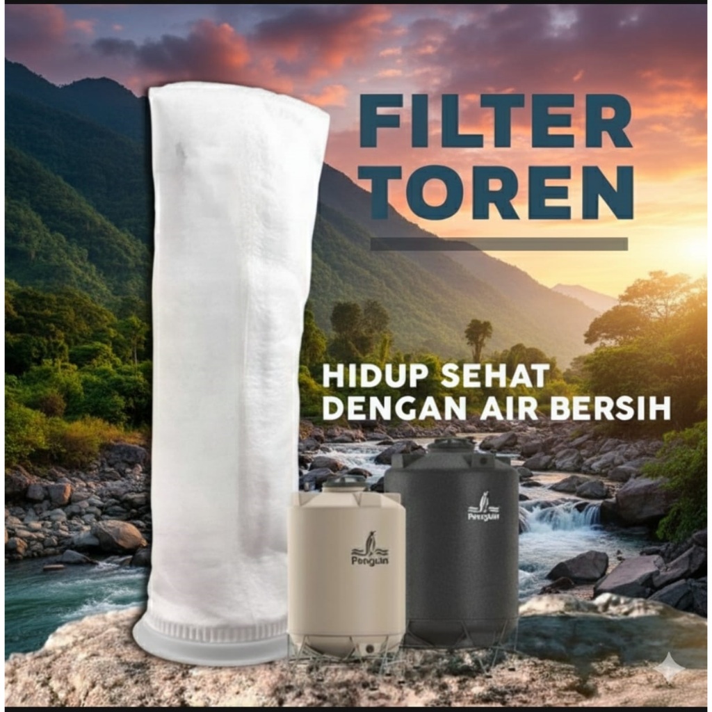 Jual FILTER BAG AIR TOREN TANDON SARINGAN PENJERNIH AIR LEBAR 18CM ...