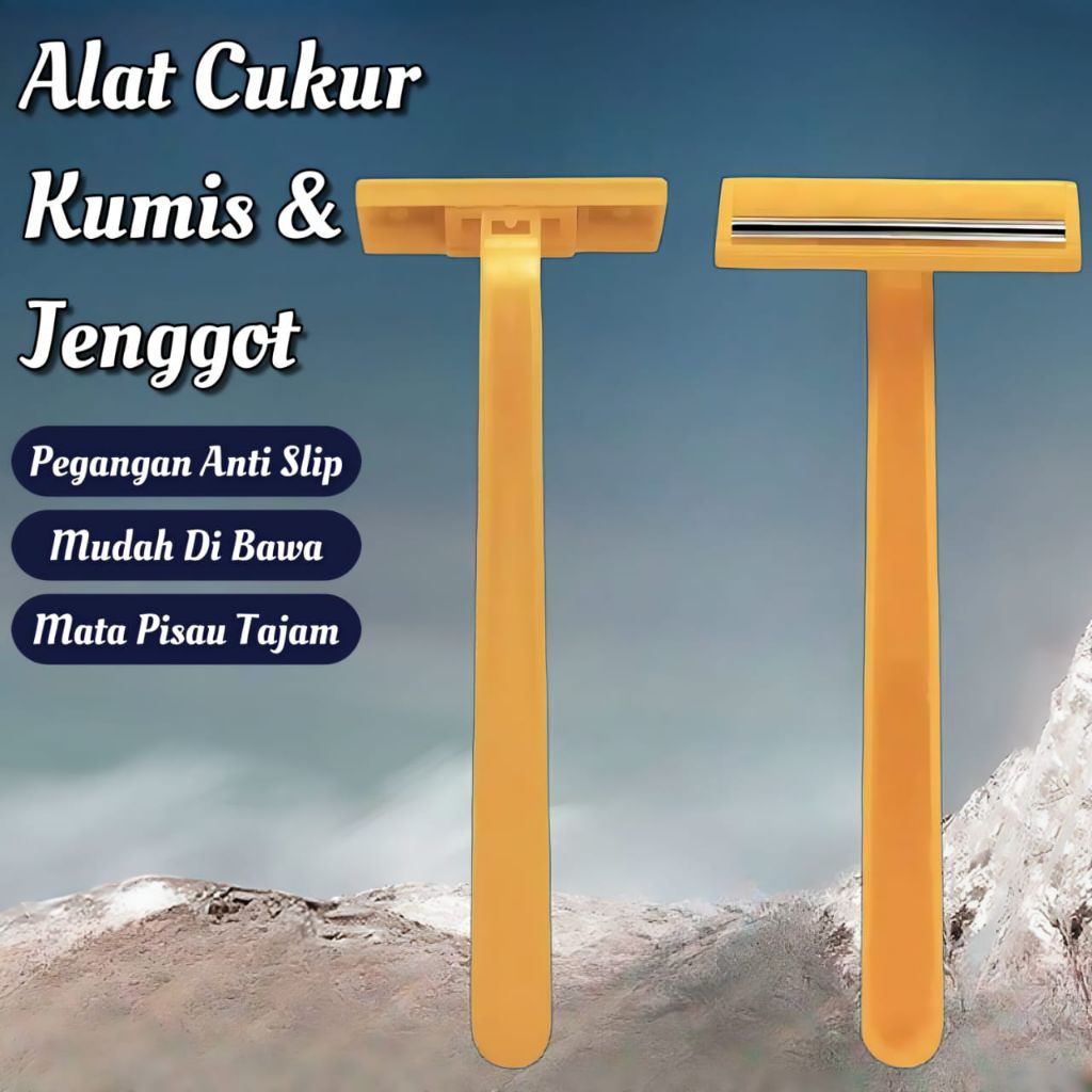 Jual Alat Cukur/Cukuran Jenggot/Cukuran Kumis/2 Mata Pisau •jshop ...