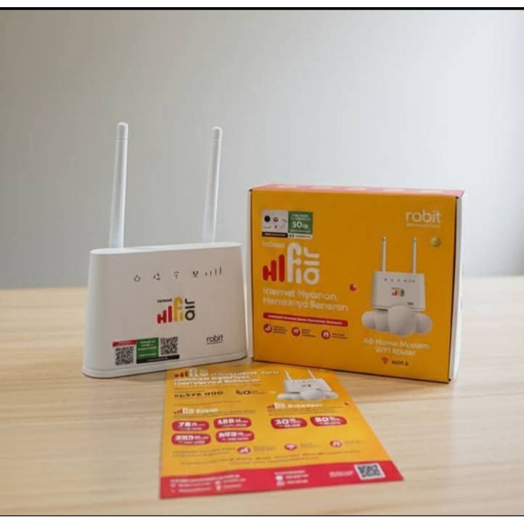 Jual MODEM HIFI AIR TRI RABIT | Shopee Indonesia