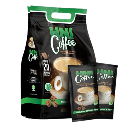 Jual HNI HC Coffee Isi 20 Sachet, Kopi Alami Nikmat Rasanya | Shopee ...