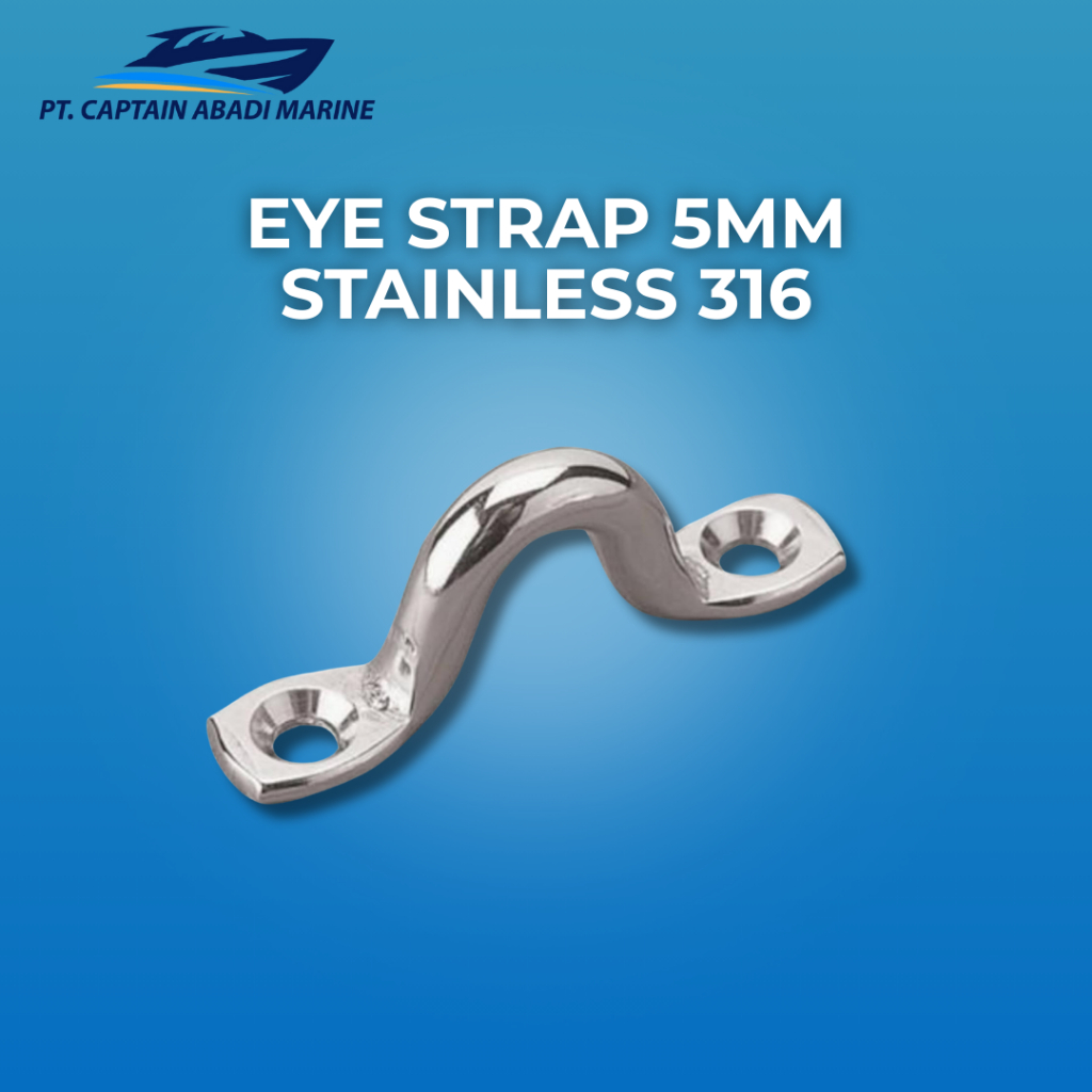 Jual Eye strap 5mm stainless 316/ Eye pad/ Eyestrap ss 5mm | Shopee ...