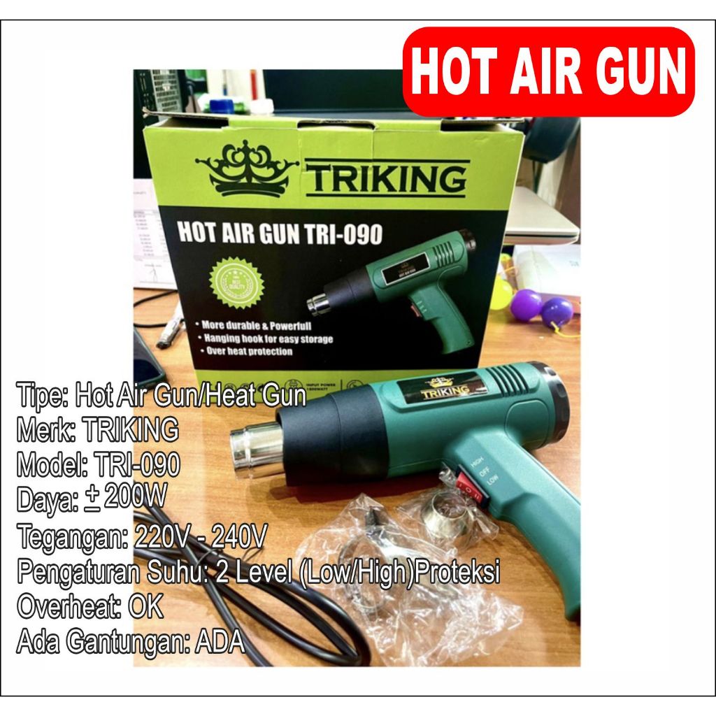 Jual Mesin Heat Gun Mesin Pemanas atau Hot Gun skotlet Mailtank Sellery ...