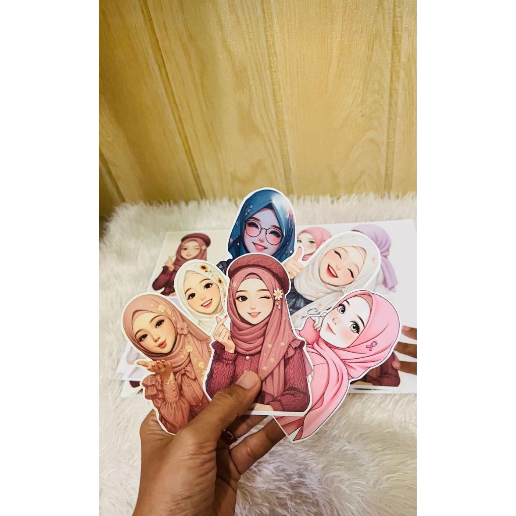Jual Topper hijab cantik isi 12 pcs / topper buket / Toper hampers ...