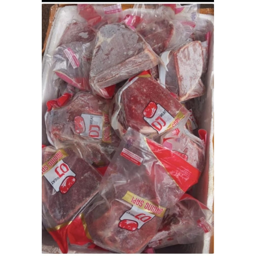Jual DAGING SAPI FROZEN ± 1 KG | Shopee Indonesia