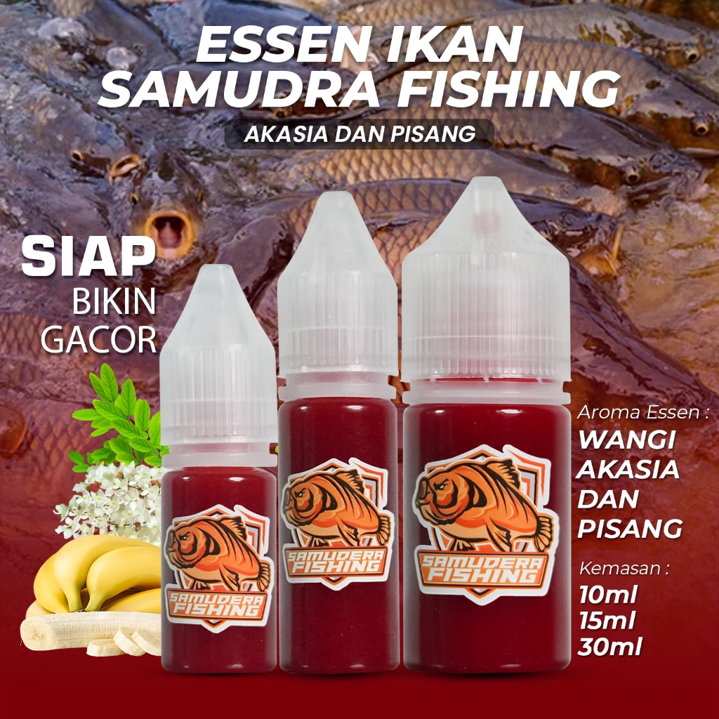 Jual Samudera Fishing Aroma Akasia Pisang Untuk Mancing Ikan Mas ...