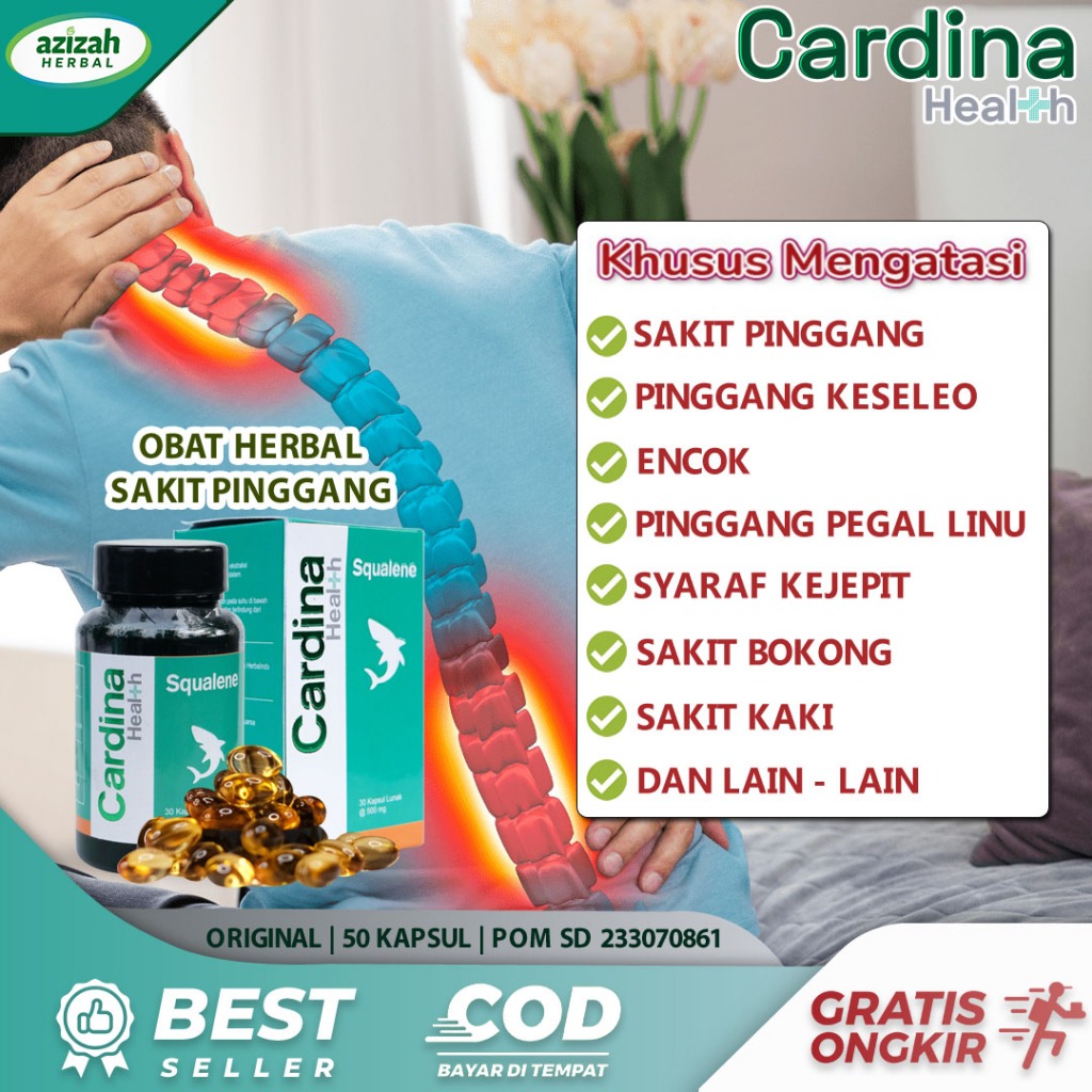 Jual Obat Sakit Pinggang Sampai Kaki Sakit Bokong Saraf Kejepit ...