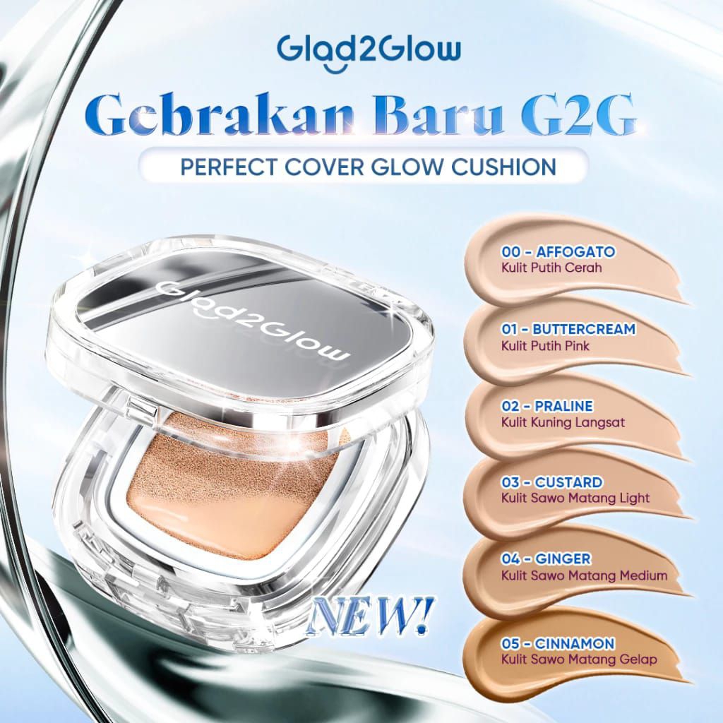 Jual Beauty terlaris Isi 2 Pcs [NEW LAUNCH] Glad2Glow Perfect Cover ...
