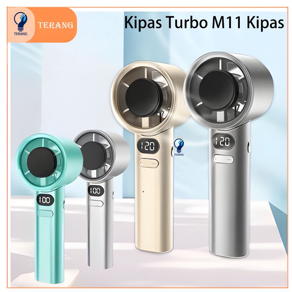 Jual Kipas Turbo M11 Kipas Portable Mini 120 Super Speed Bahan Logam ...
