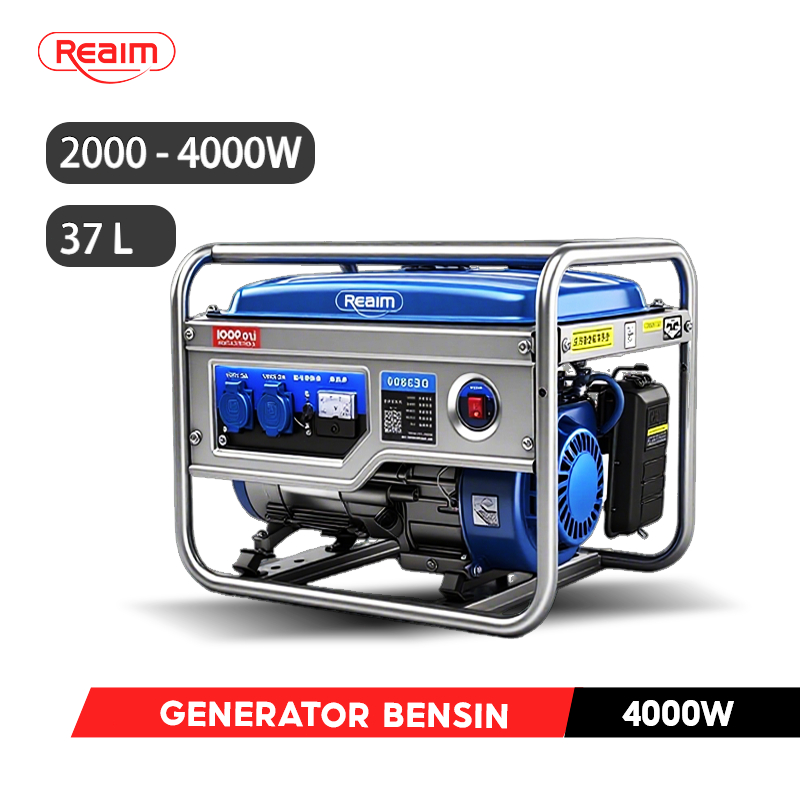 Jual REAIM Genset 4 TAK 4000W Genset mini portable untuk Rumah Tangga ...