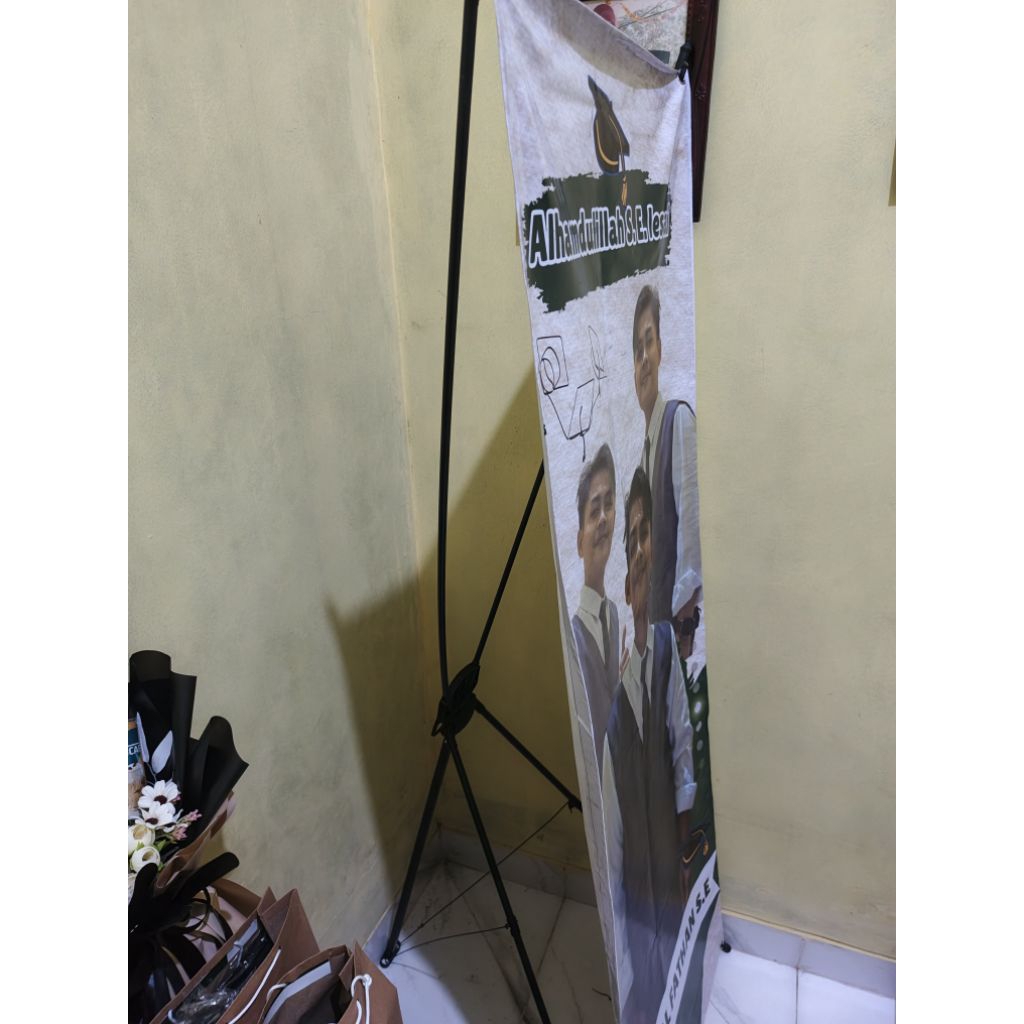 Jual STAND Y X BANNER WISUDA SIDANG SKRIPSI BANNER PROMOSI USAHA ...