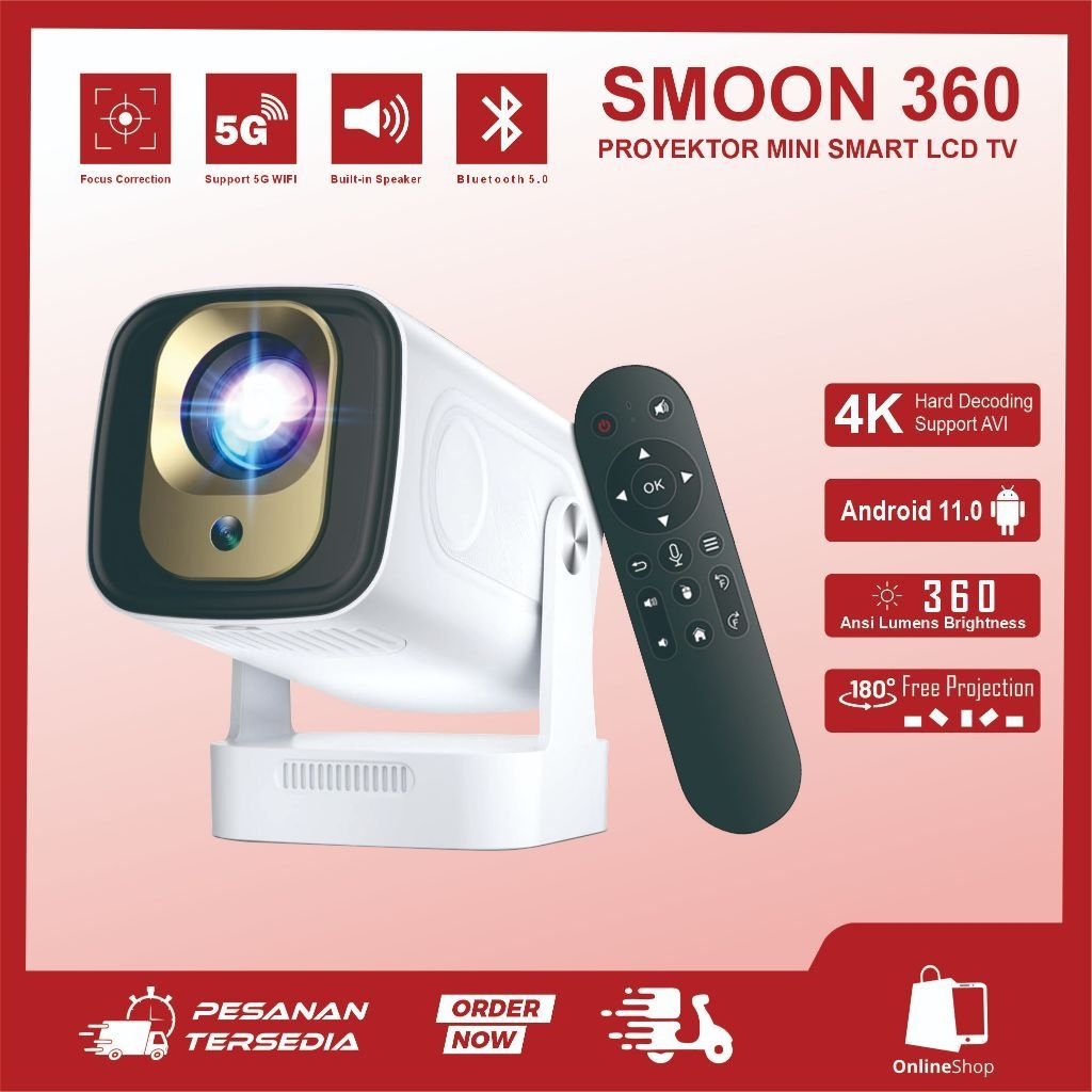 Jual SM00N36O SMART PROYEKTOR LCD TV - GOOGLE STORE - ANDROID - NETFLIX ...