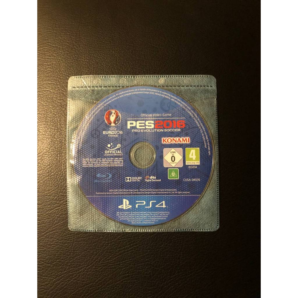 Jual BD PS4 Kaset PS 4 PES 16 / Pro Evolution 2016 CD Game | Shopee ...