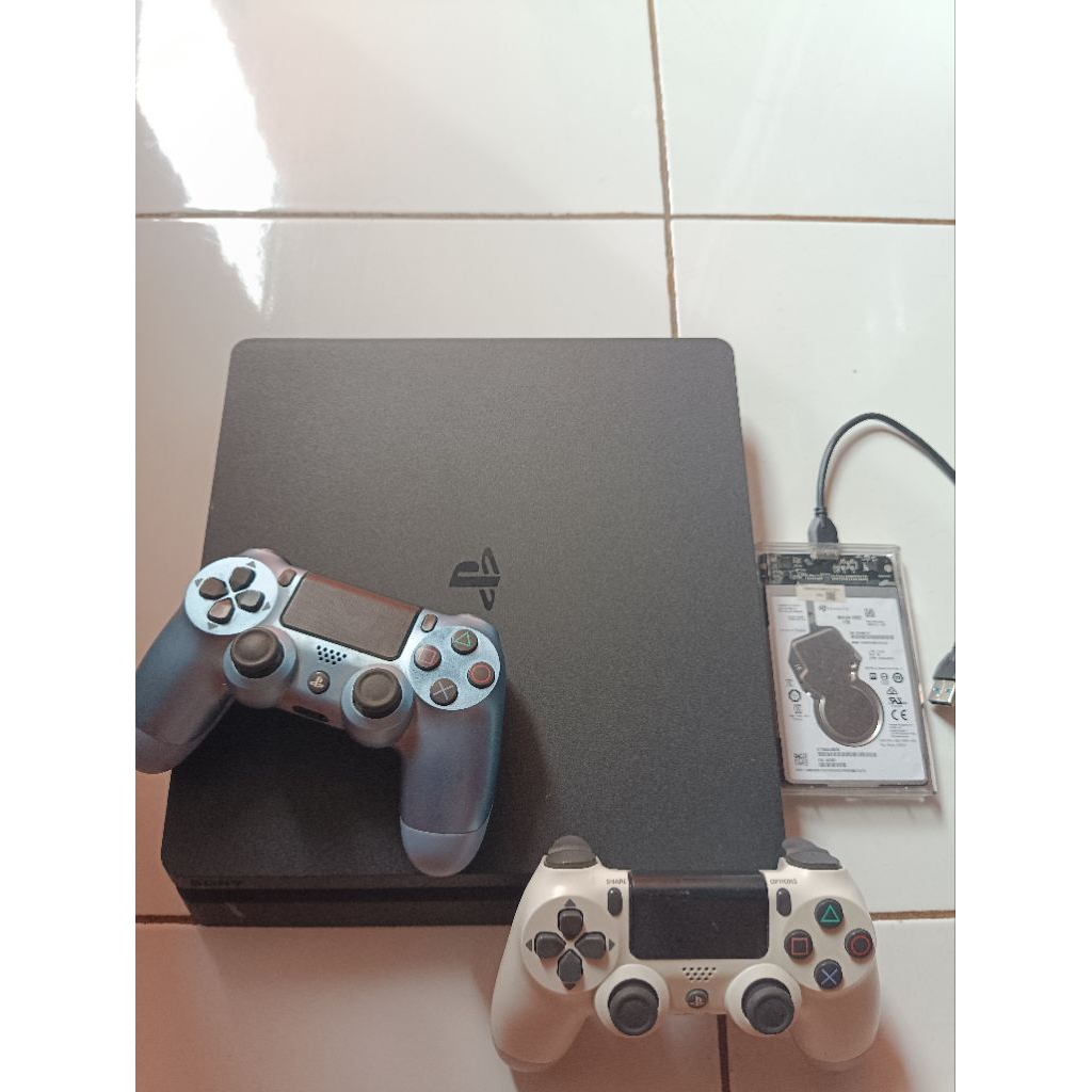 Jual PS4 Slim HEN 1,5TB Full game 2 Stick | Shopee Indonesia