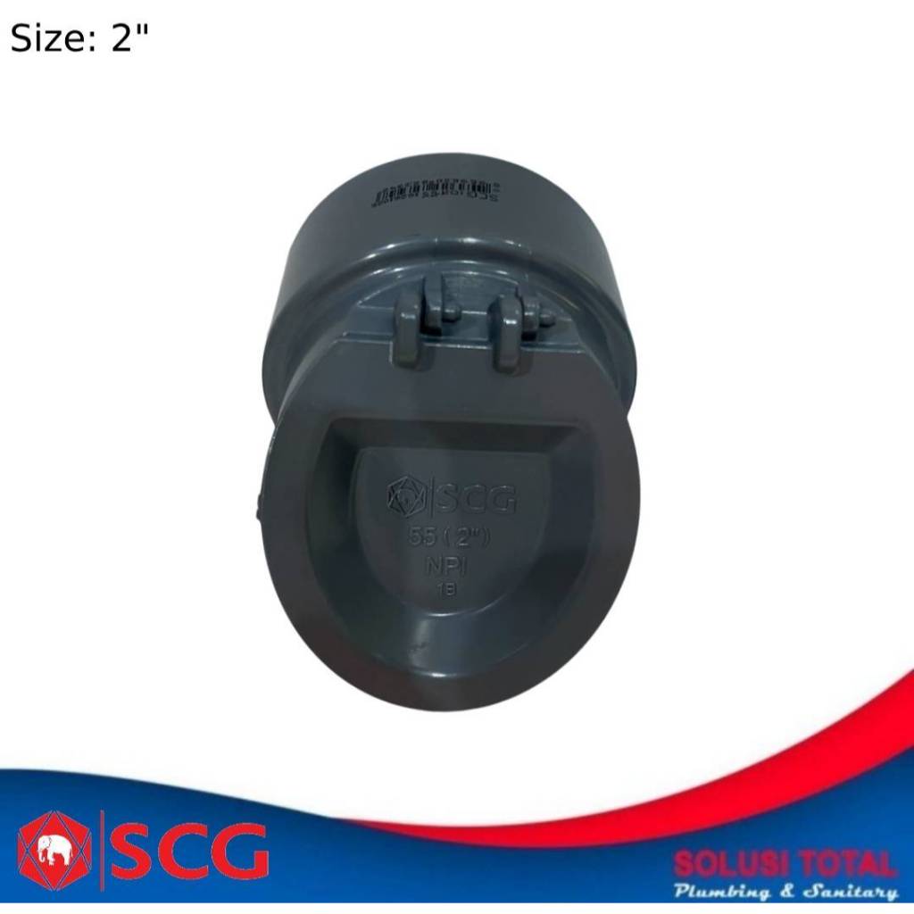 Jual Backflow Valve 2" SCG Klep Pipa 2 Inch SCG | Shopee Indonesia