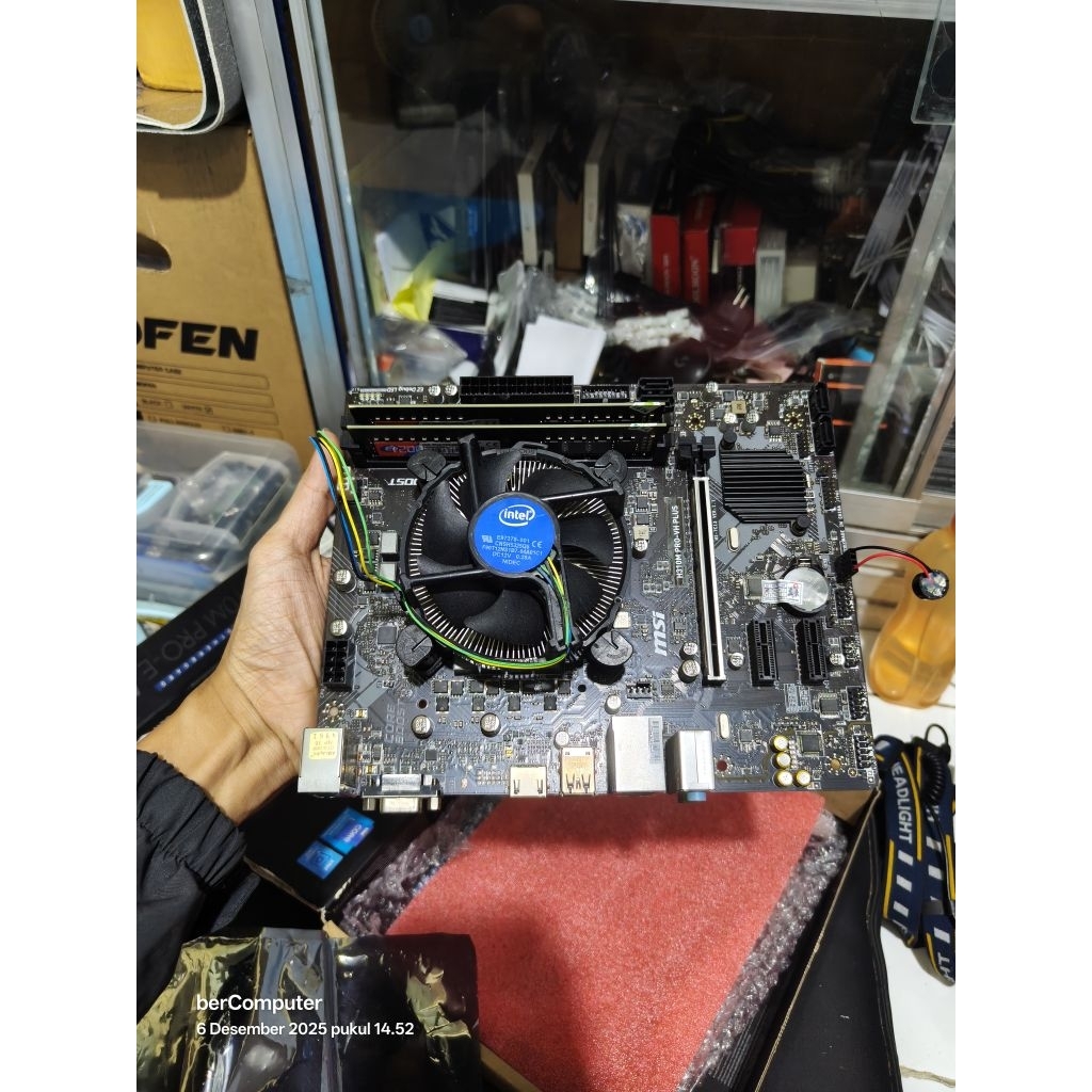 Jual paket H410M + I5 10400F 6CORE 12THREAD + RAM 16GB | Shopee Indonesia