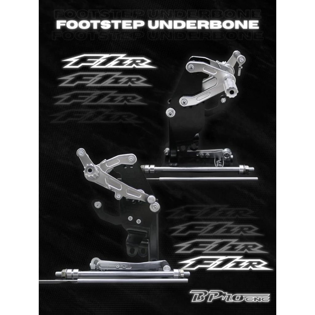 Jual Footstep Underbone BPro Racing untuk Motor Kawasaki Ninja 150 Disk ...