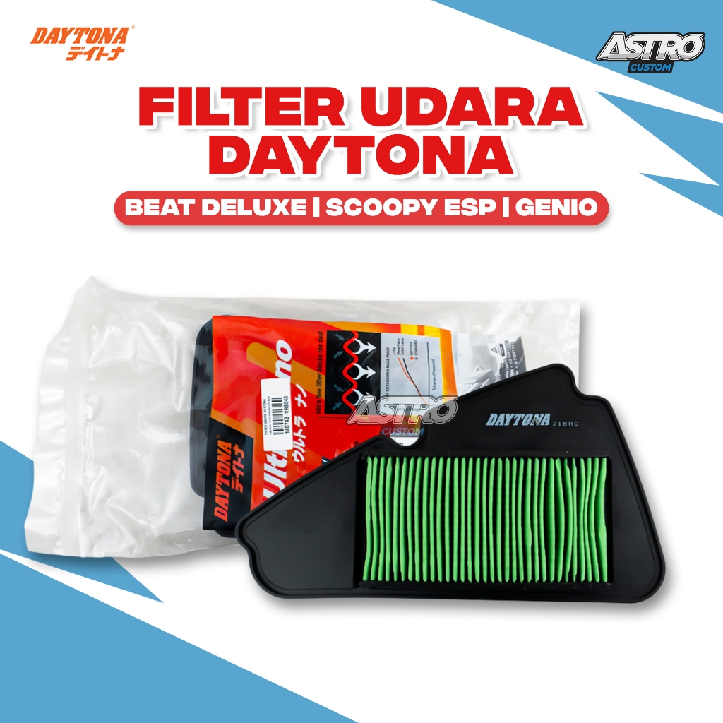 Jual Filter Udara Daytona Beat Deluxe NEW Scoopy Fi ESP NEW Prestige ...