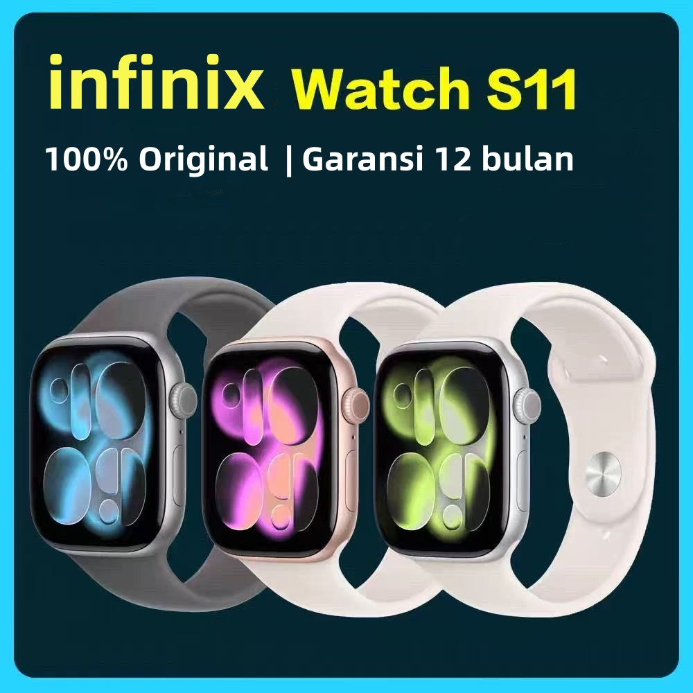 Jual 100% Original Garansi 12 bulan Infinix SmartWatch s11 PRO MAX Gps ...