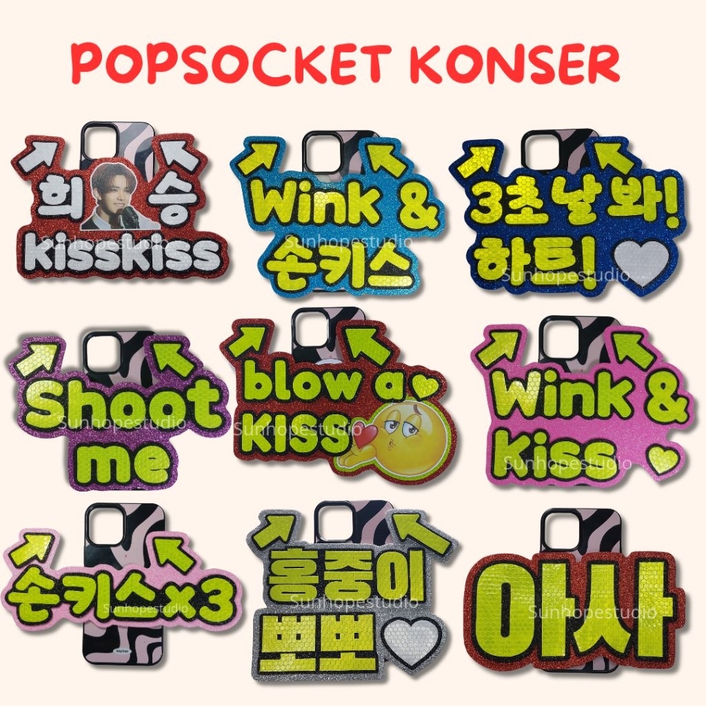 Jual Popsocket Konser Griptok Fanboard Nameboard Kpop NCT Dream 127 ...