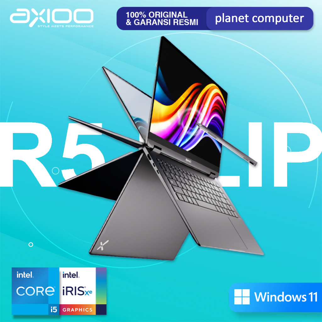 Jual AXIOO HYPE R 5 FLIP OLED i5 1235U RAM 24GB 512GB SSD WINDOWS 11 ...