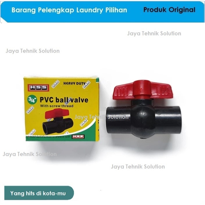 Jual Ball Valve PVC Abu 1/2" Drat Dalam Stop Kran Plastik Ballvalve ...
