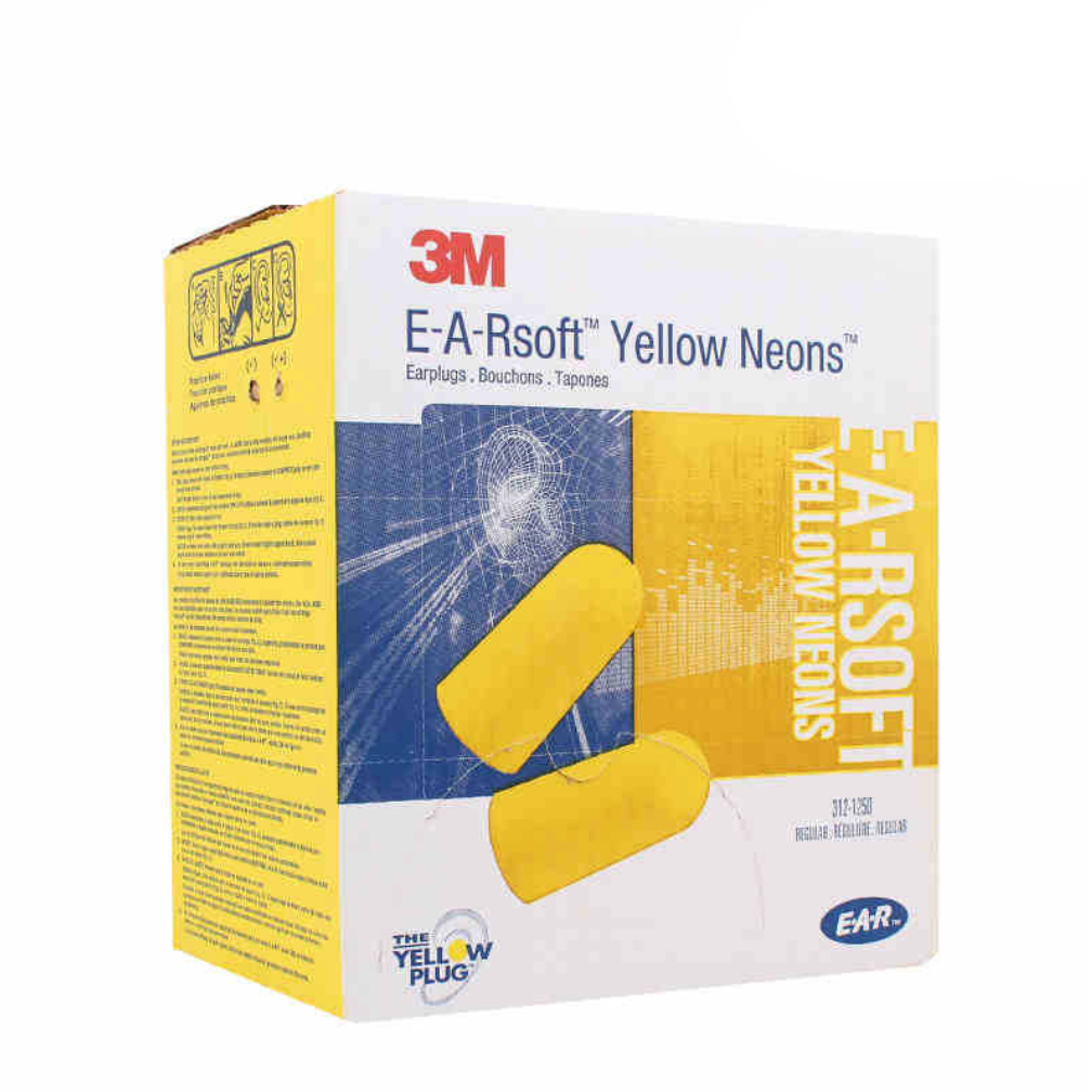 Jual 3M Earplug Yellow Neon 312-1250 PerPack Isi 2 Pcs | Shopee Indonesia