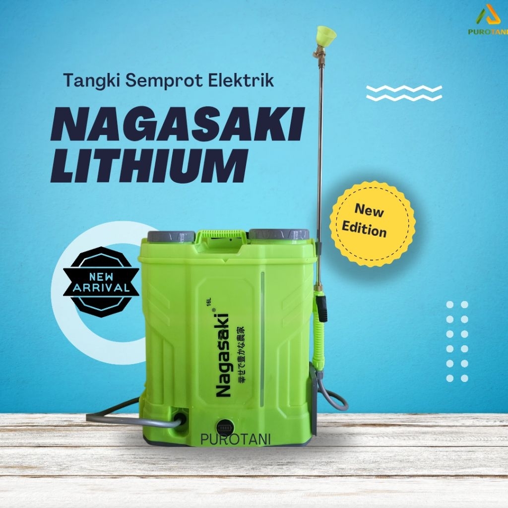 Jual Disinfektan Spray Semprotan Elektrik Tangki Nagasaki 16 Liter ...