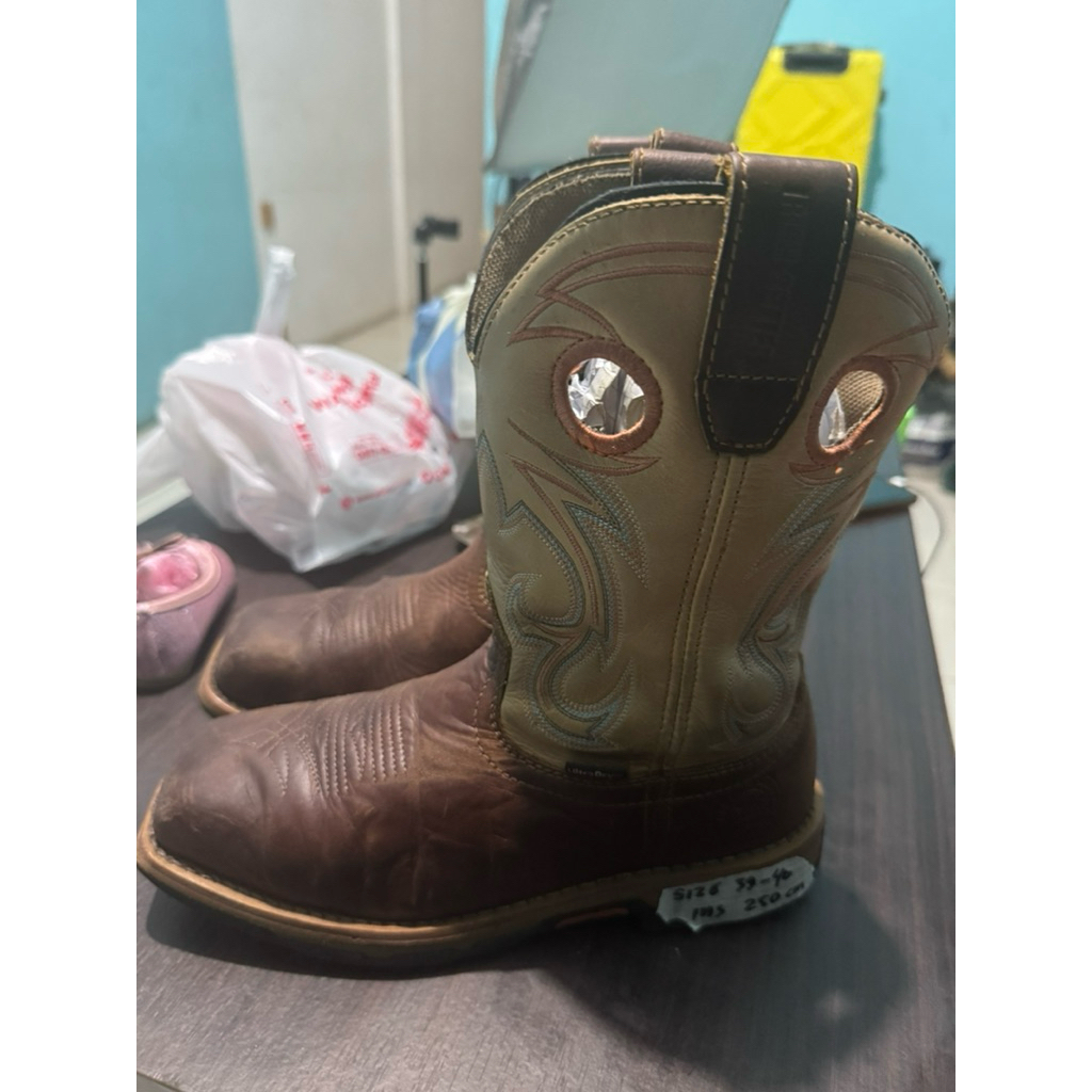 Jual Safety Cowboy Boot by irish setter | Shopee Indonesia