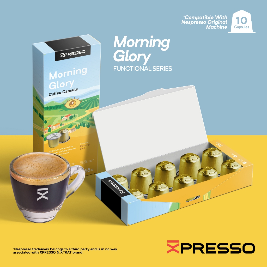 Jual XPRESSO Kopi Kapsul - Morning Glory - Nespresso Coffee Capsules ...