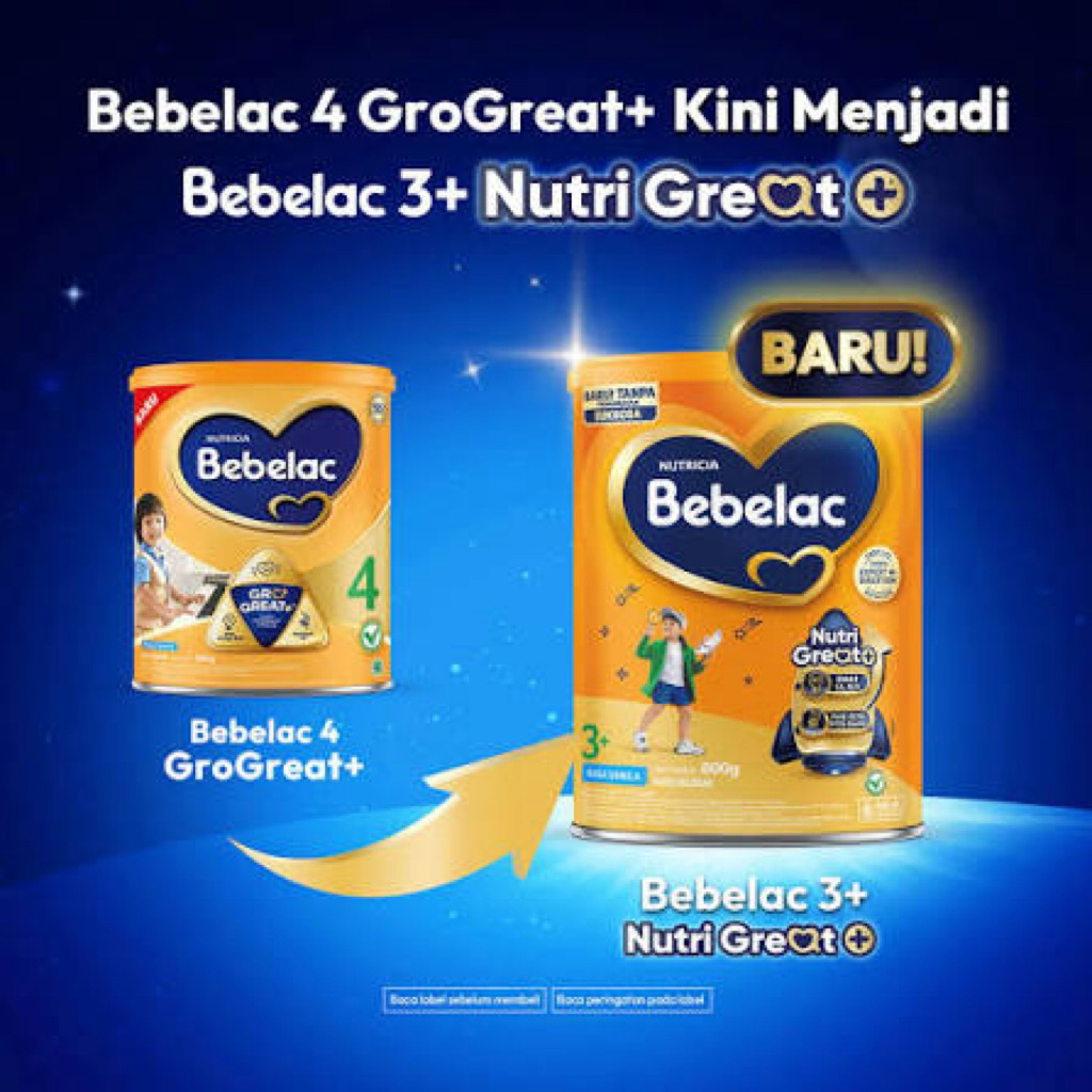 Jual BEBELAC 3+ (3-5 tahun) Rasa MADU VANILLA ukuran 800gr | Shopee ...
